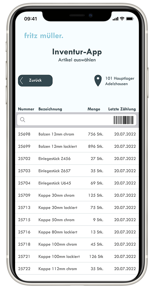 Mit individuellen Enterprise Apps zur schnellen, fehlerfreien Inventur